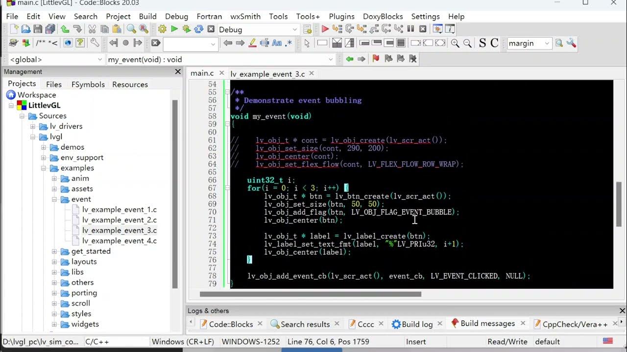 LVGL Lessons On ESP32 14: Button 04 -- Event Get Current Target - YouTube