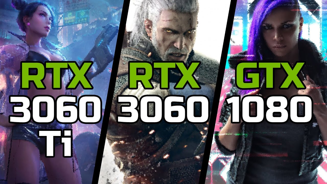 RTX 3060 Ti vs RTX 3060 vs GTX 1080 - Test in 19 Games - YouTube