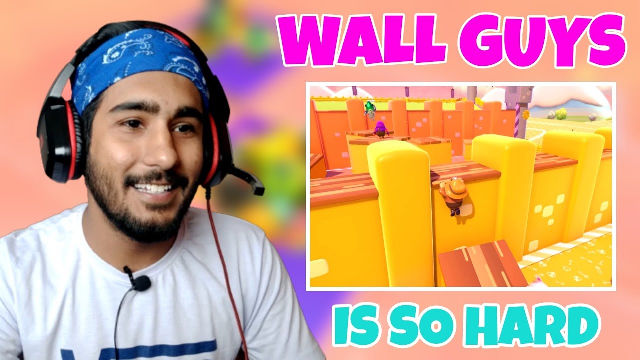 Wall Guys In Fall Guys Is So Hard 🤒 - YouTube