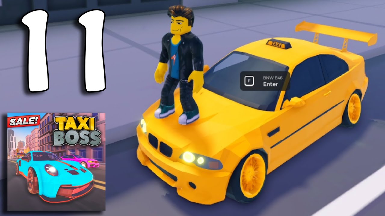 Roblox, Taxi Boss - King Of The City - Gameplay Walkthrough Part 11 ...