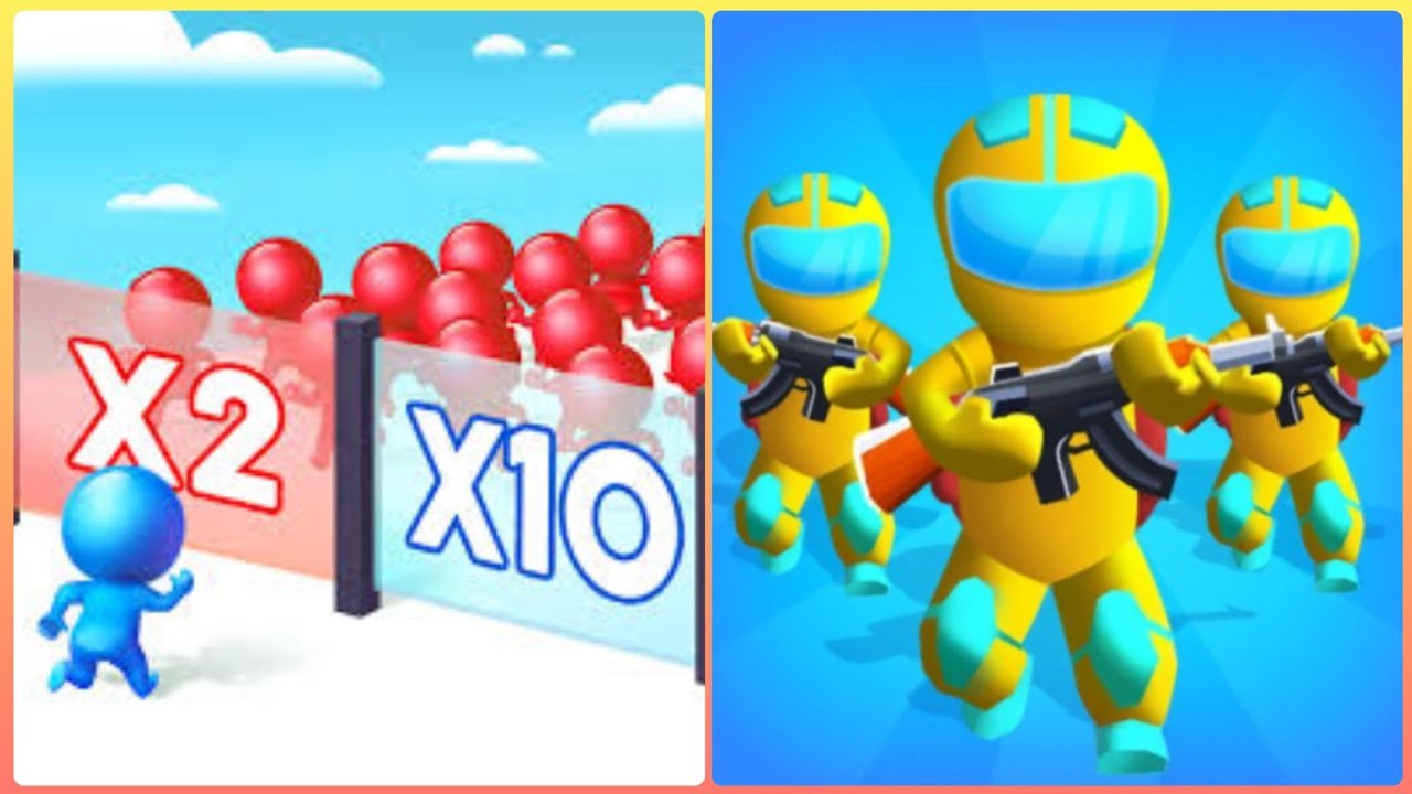 New Game Mob Control vs Gun Clash 3D 💔🚑🚒💔Walkthrough Android IOS ...