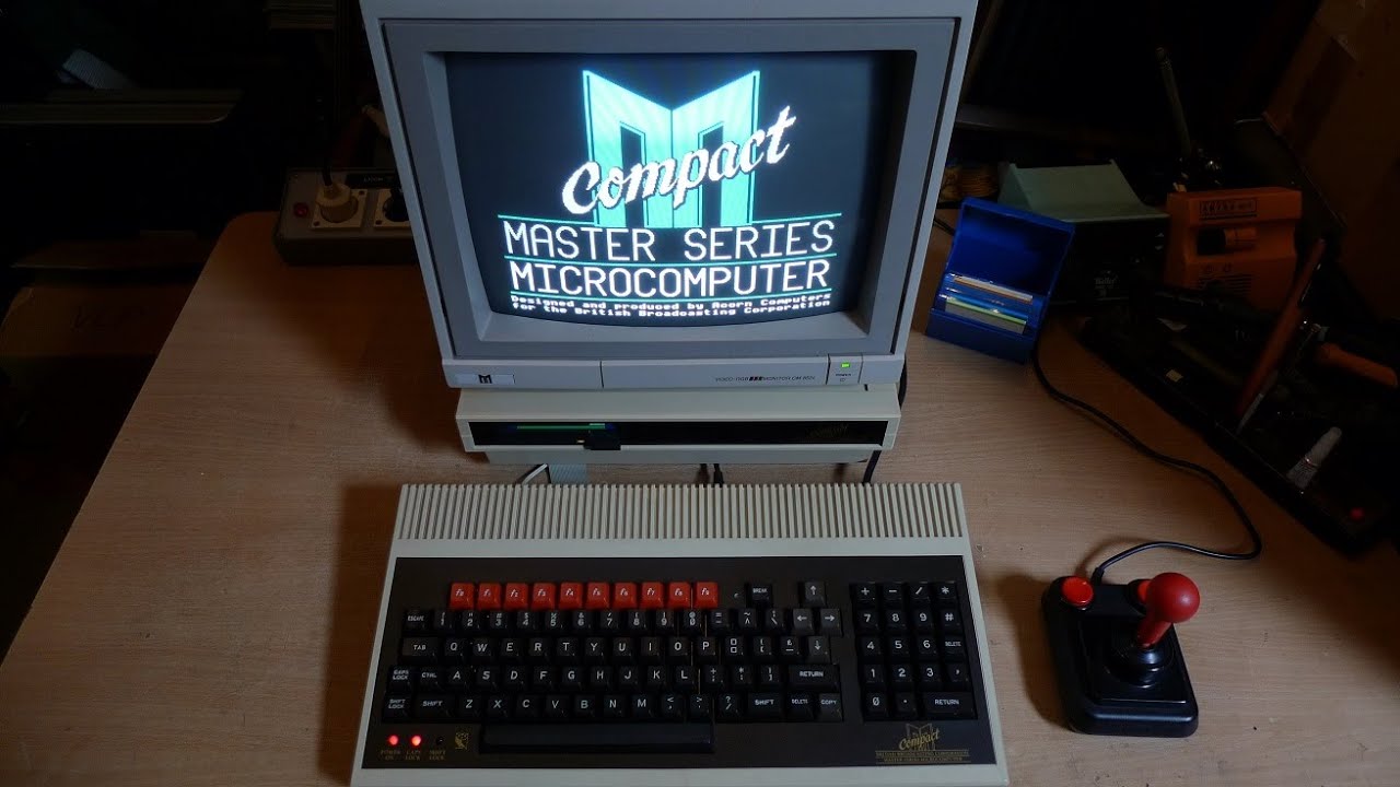 ACORN BBC Master Compact - The Welcome Disc... (demo) - YouTube