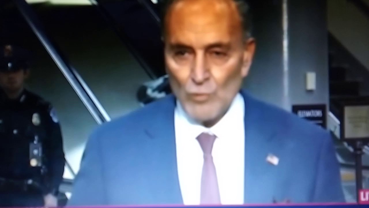CRYING CHUCK SCHUMER - YouTube