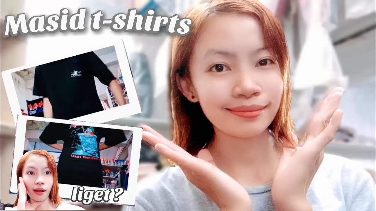 SHOPEE Haul | Masid t shirt Collection|Dors - YouTube