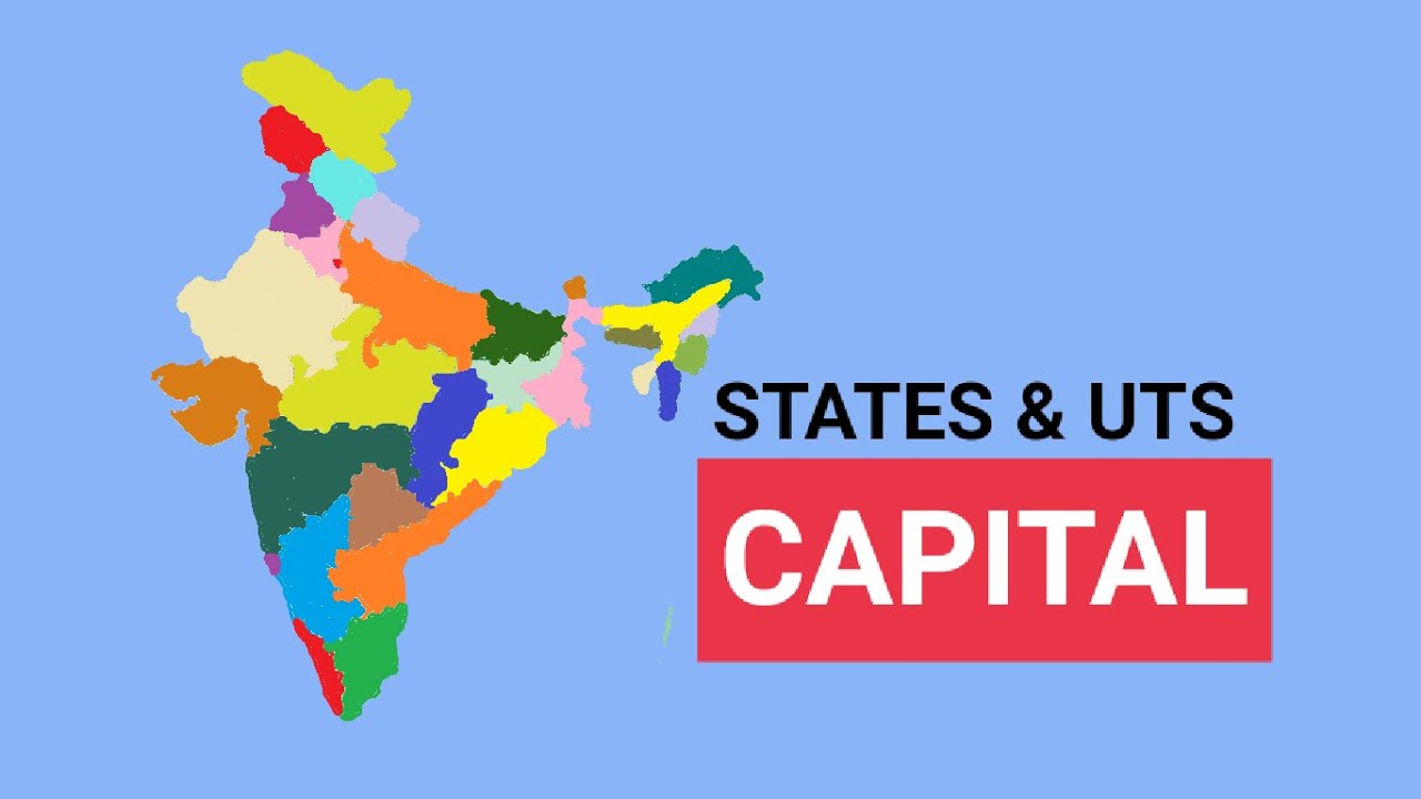 Capital of all State and Union Territories in India 2021 || Visual ...