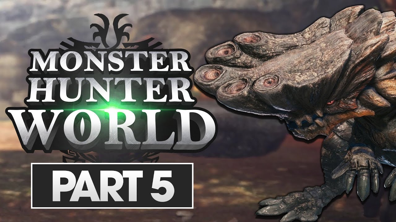 Monster Hunter World Walkthrough Part 5: Barroth - YouTube