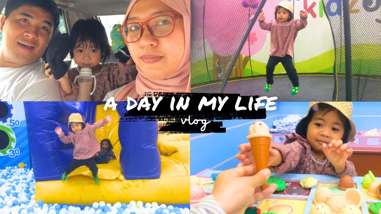Playing Indoor Playground with Little Dian | KIDZOONA , AEON RAWANG ...