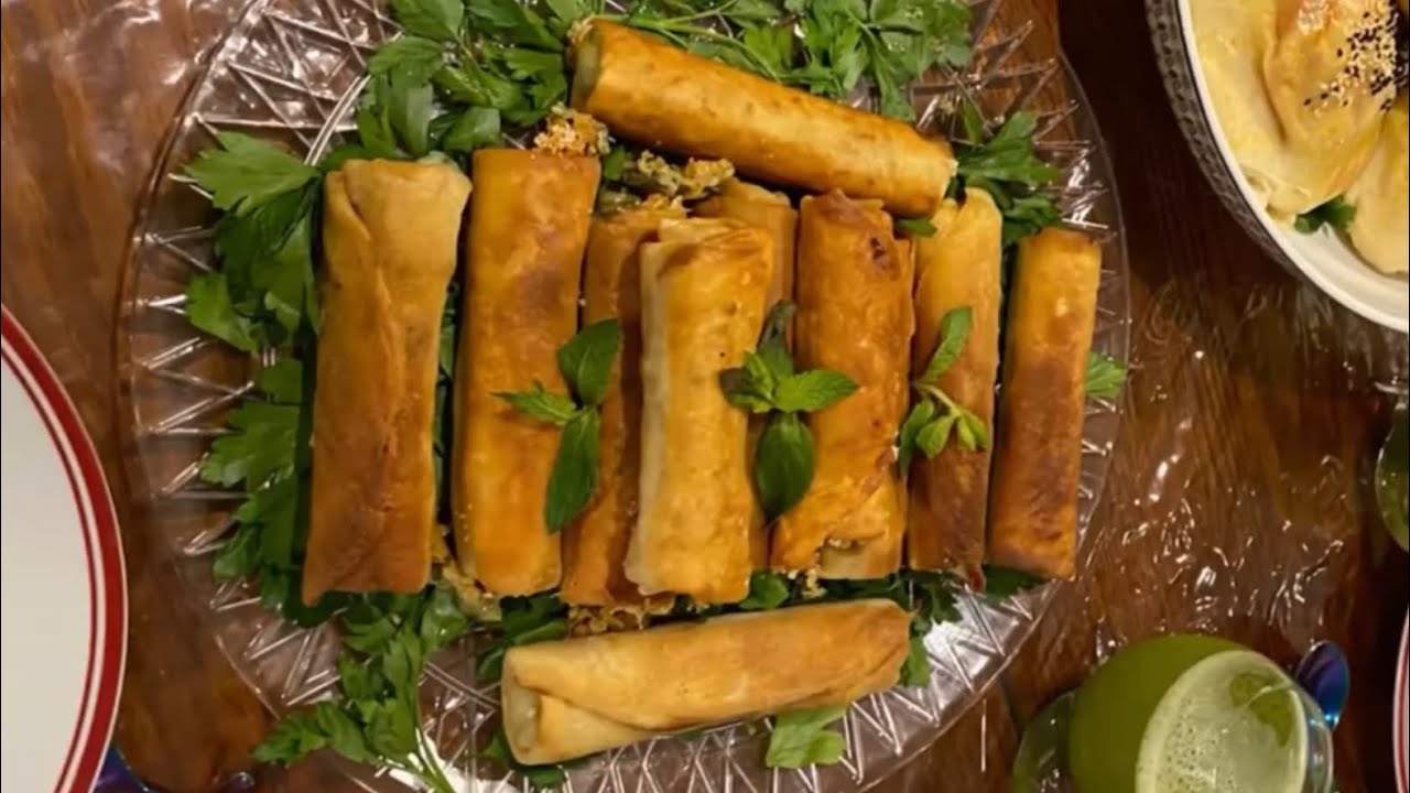 بورك الجبن + عجينة البورك Cheese borak + borak dough - YouTube