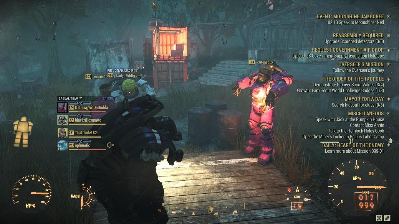 Fallout 76 Social interactions in a nutshell - YouTube