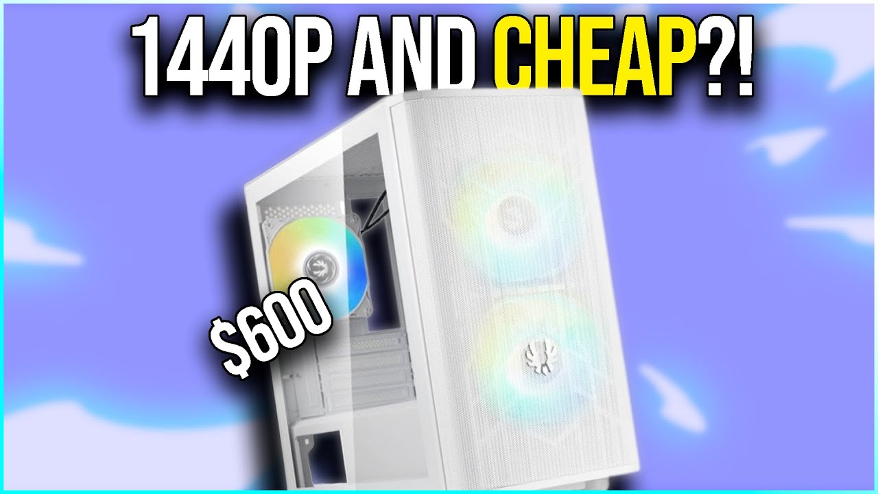 BEST $600 "1440p & 1080p Gaming" Cheap PC Build in 2023 💰 - YouTube