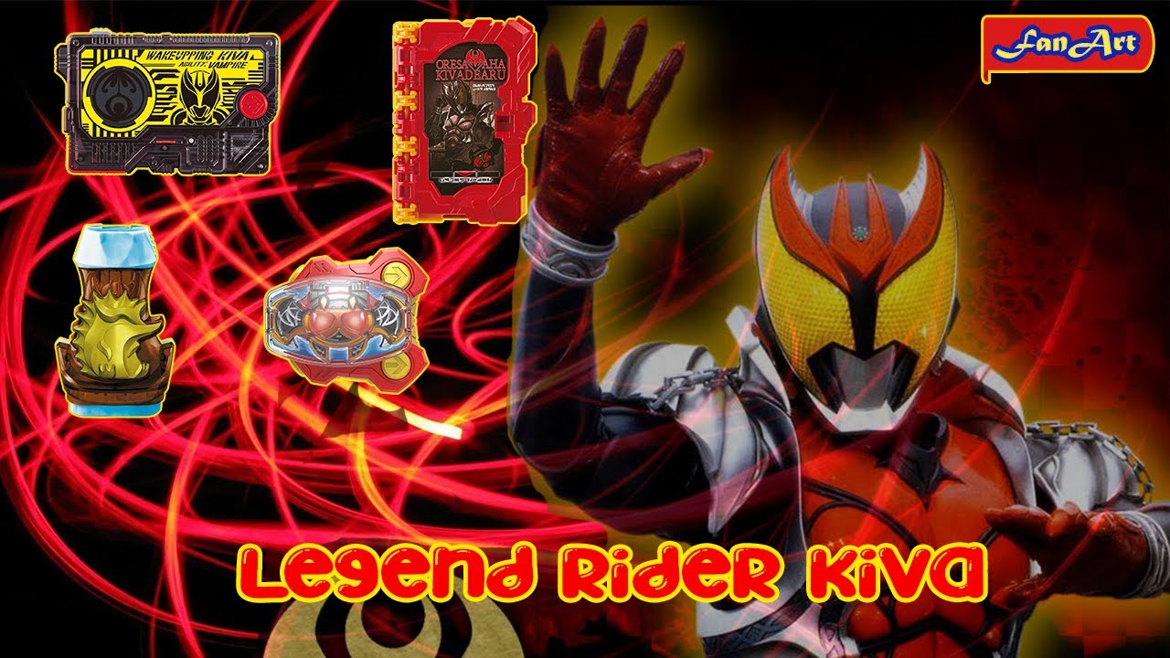 Legend Rider Form Kamen Rider Kiva in Kamen Riders Reiwa Era - YouTube