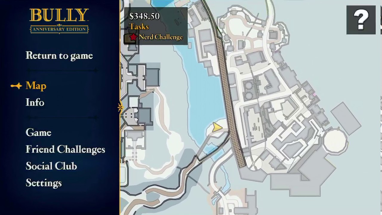 How to get out of the map in bully IOS edition - YouTube