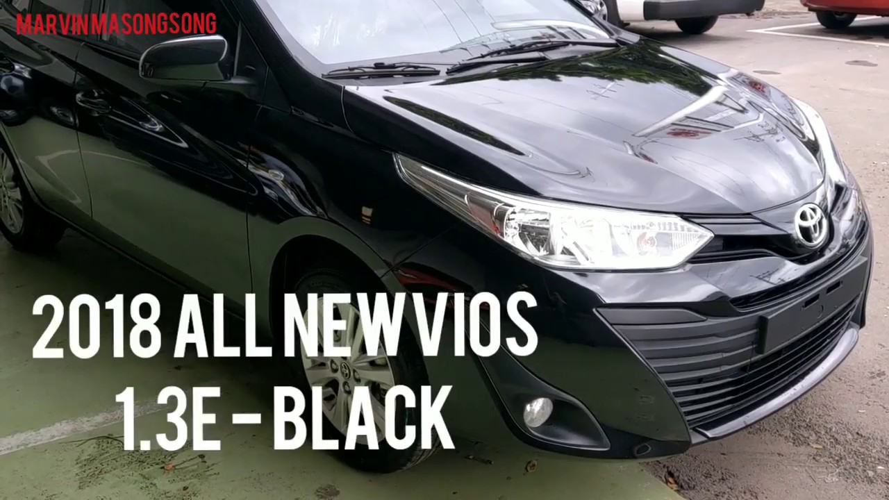 Toyota VIOS 1.3 E(Mid-end) | Black Metallic | Walk Around by Marvs ...