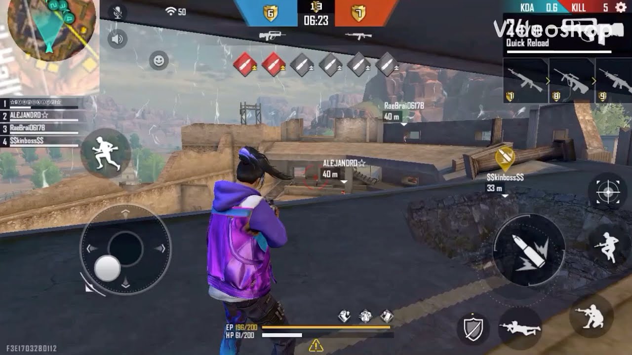 Trying hayato firebran art blades skill to see if it work(must watch ...