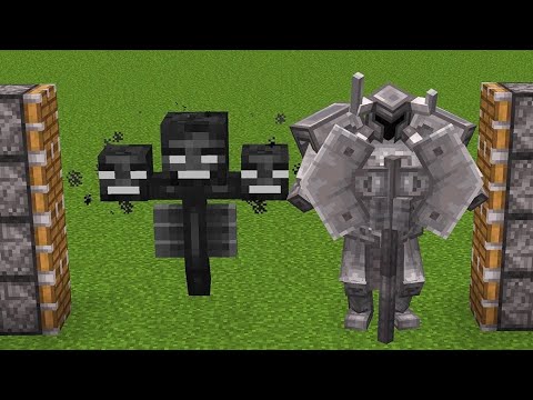 wither + ferrous wroughtnaut = ? - YouTube