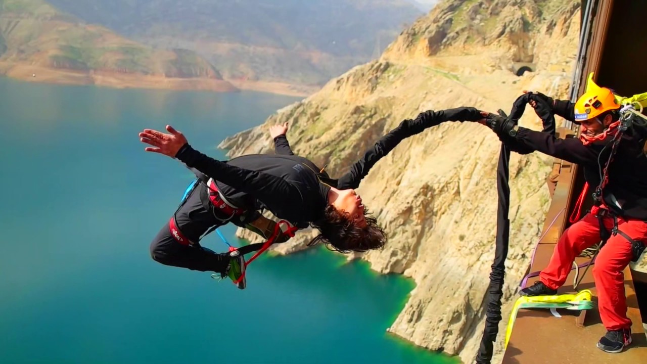 Bridge Bungee Jumping - YouTube