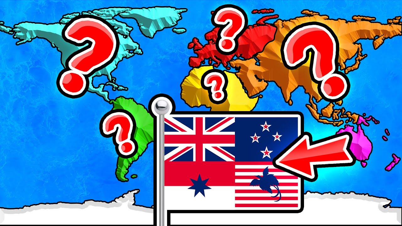 We Design a Flag for EVERY Continent! Part 1 - YouTube