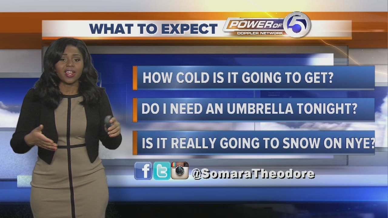 Good Morning Cleveland | Somara Theodore 445a Thursday forecast - YouTube