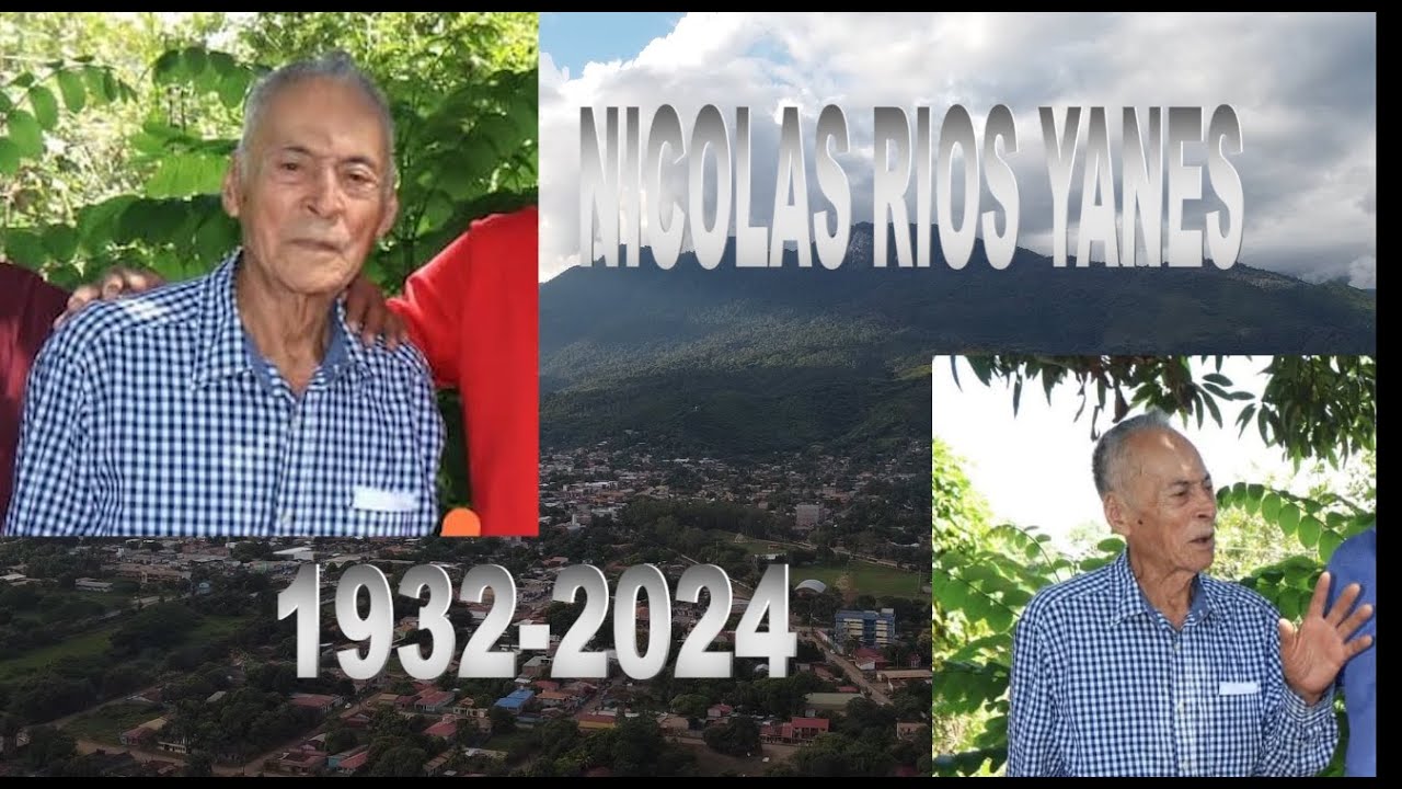 HOMENAJE POSTUMO A MI PADRE NICOLAS RIOS YANES - YouTube