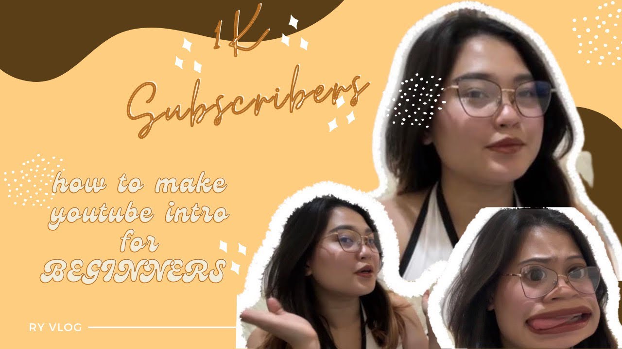 How to make youtube intro using CANVA! * BEGINNERS * - YouTube