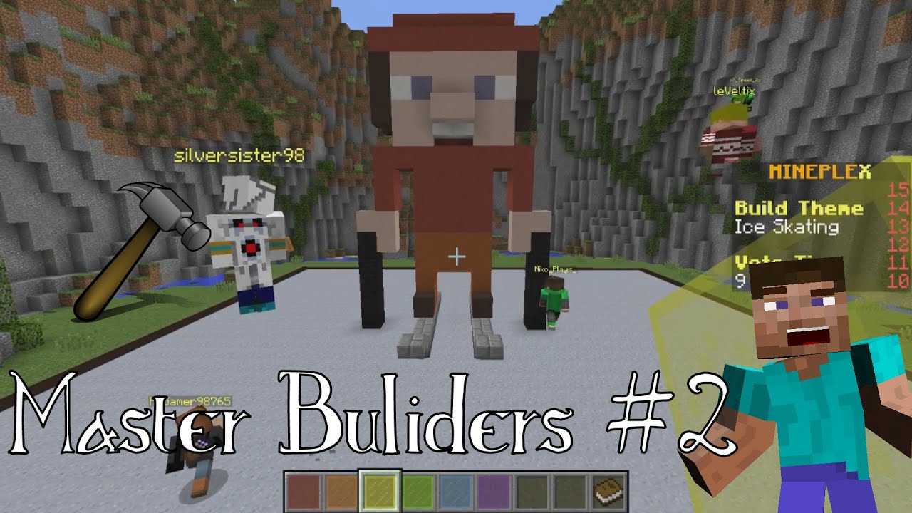 Let's Play Minecraft Master Builders Part #2 [HD] - YouTube
