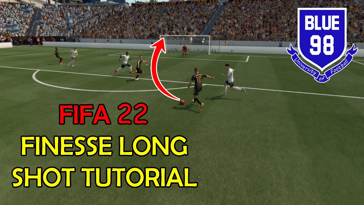 FIFA 22 Finesse Long Shot Tutorial | Full Guide - YouTube