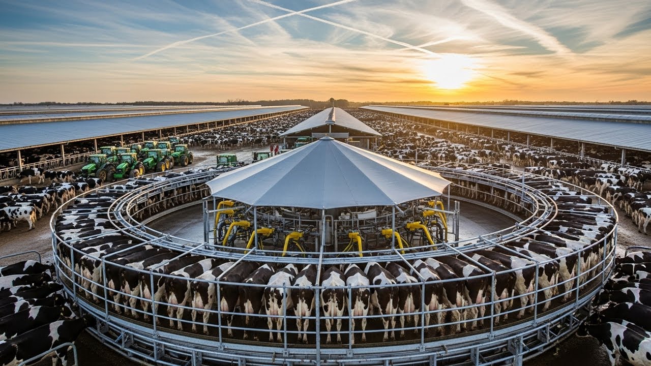 LARGEST DAIRY FARM IN BRAZIL! - 100,000 liters/day! - YouTube