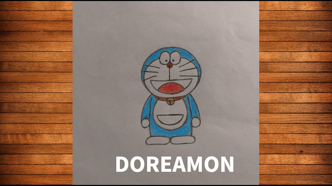 How to draw Doraemon | (very easy) | Doraemon drawing - YouTube