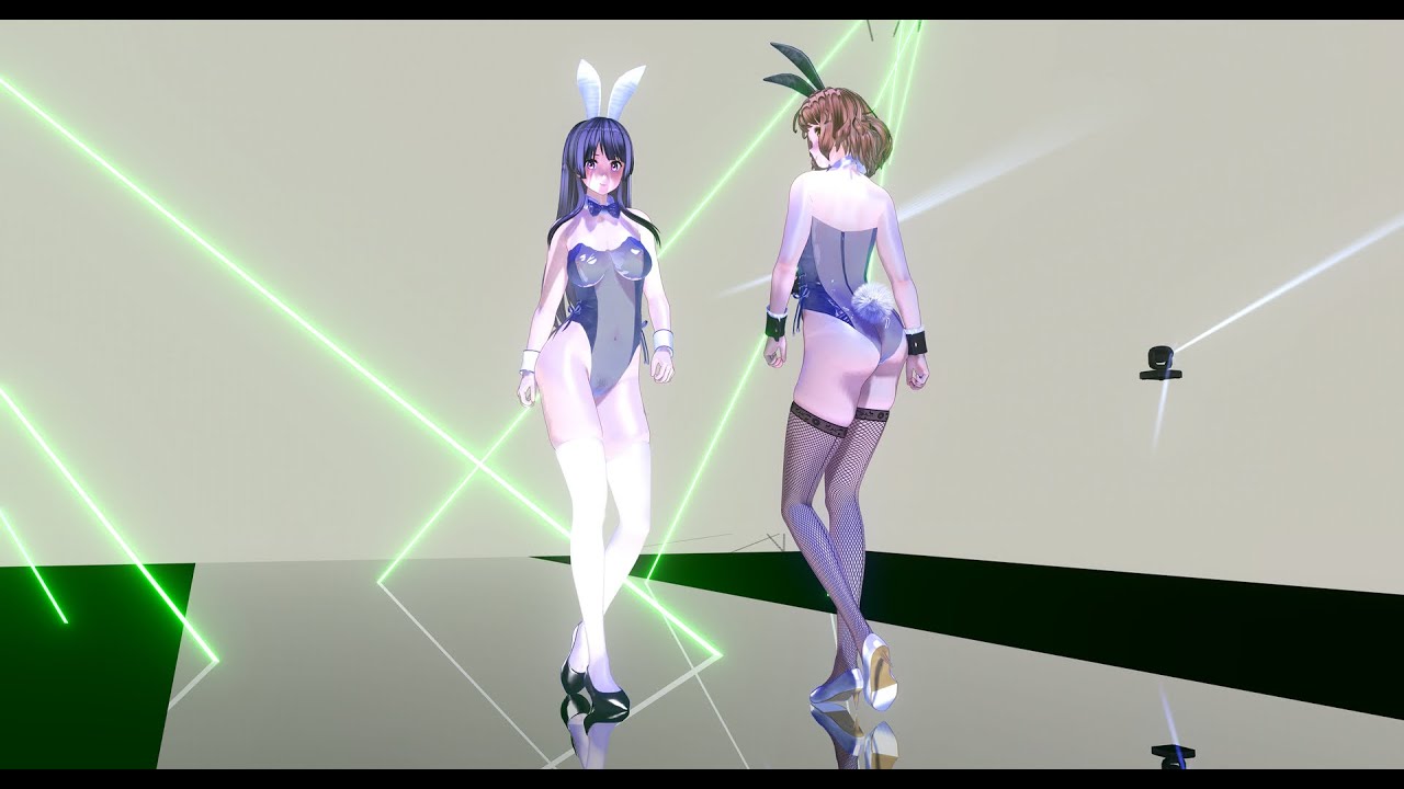 【COM3D2】キャットウォーク モーション(バニーVer.) 4K - YouTube