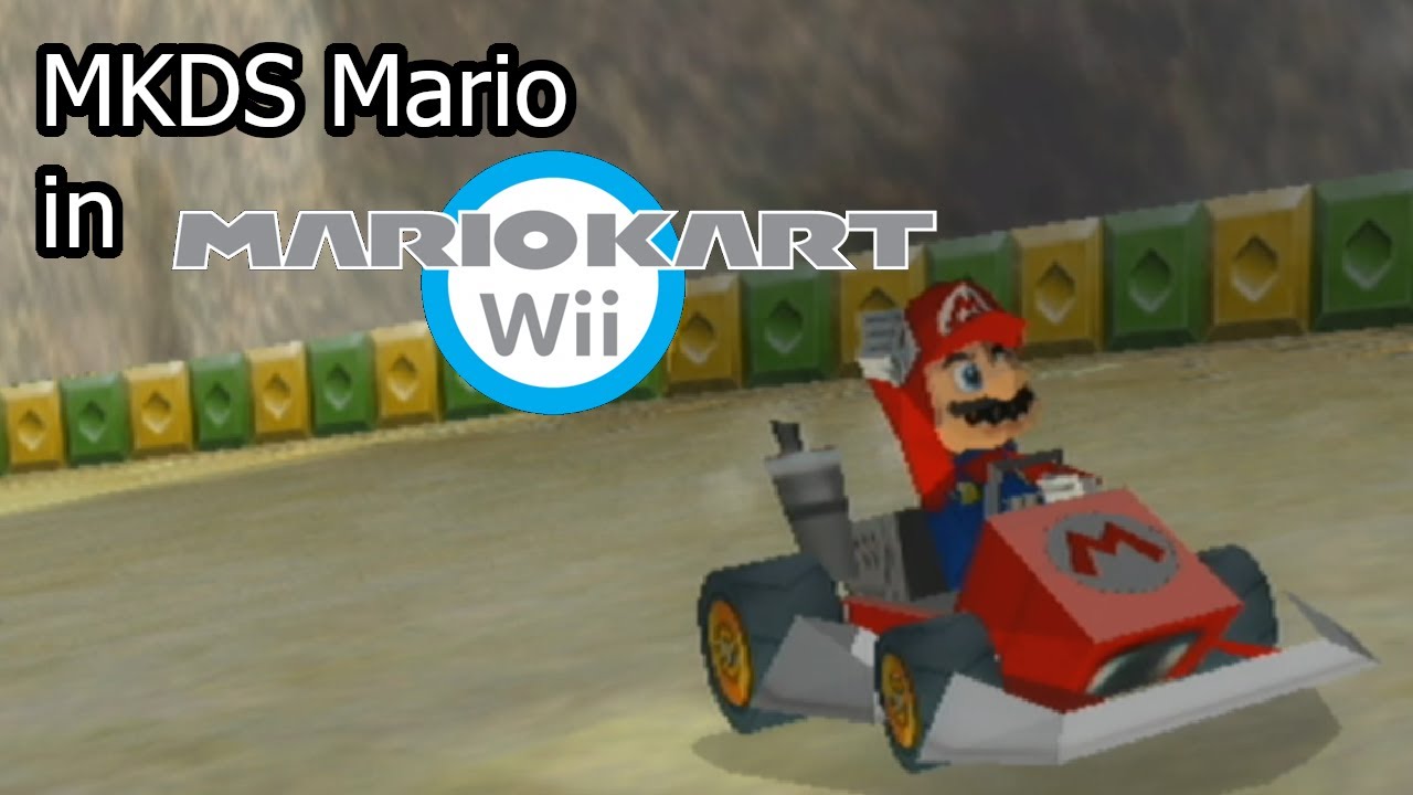 Mario Kart Wii Mod: MKDS Mario - YouTube