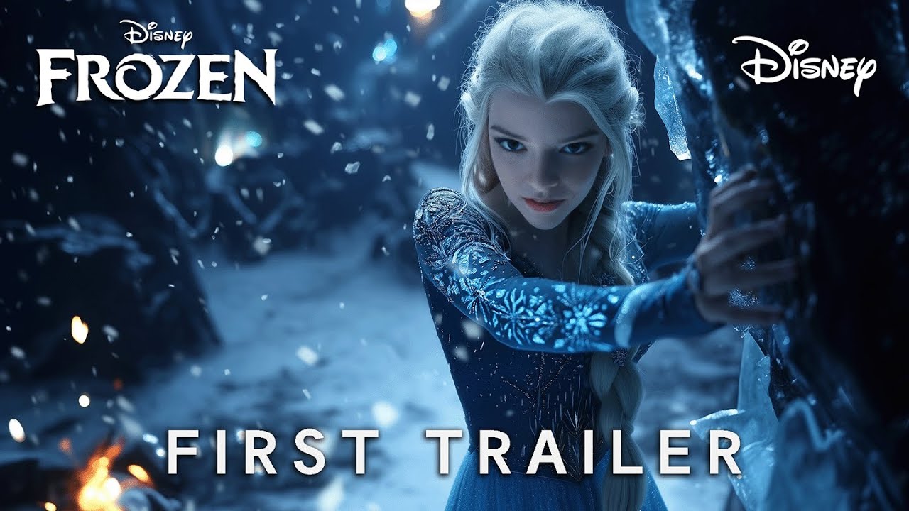 Frozen: Live Action Movie - First Trailer | Anya Taylor Joy & Millie ...