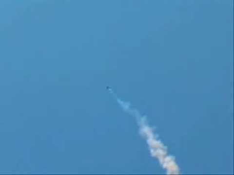 Terry's HPR spool rocket launch - YouTube