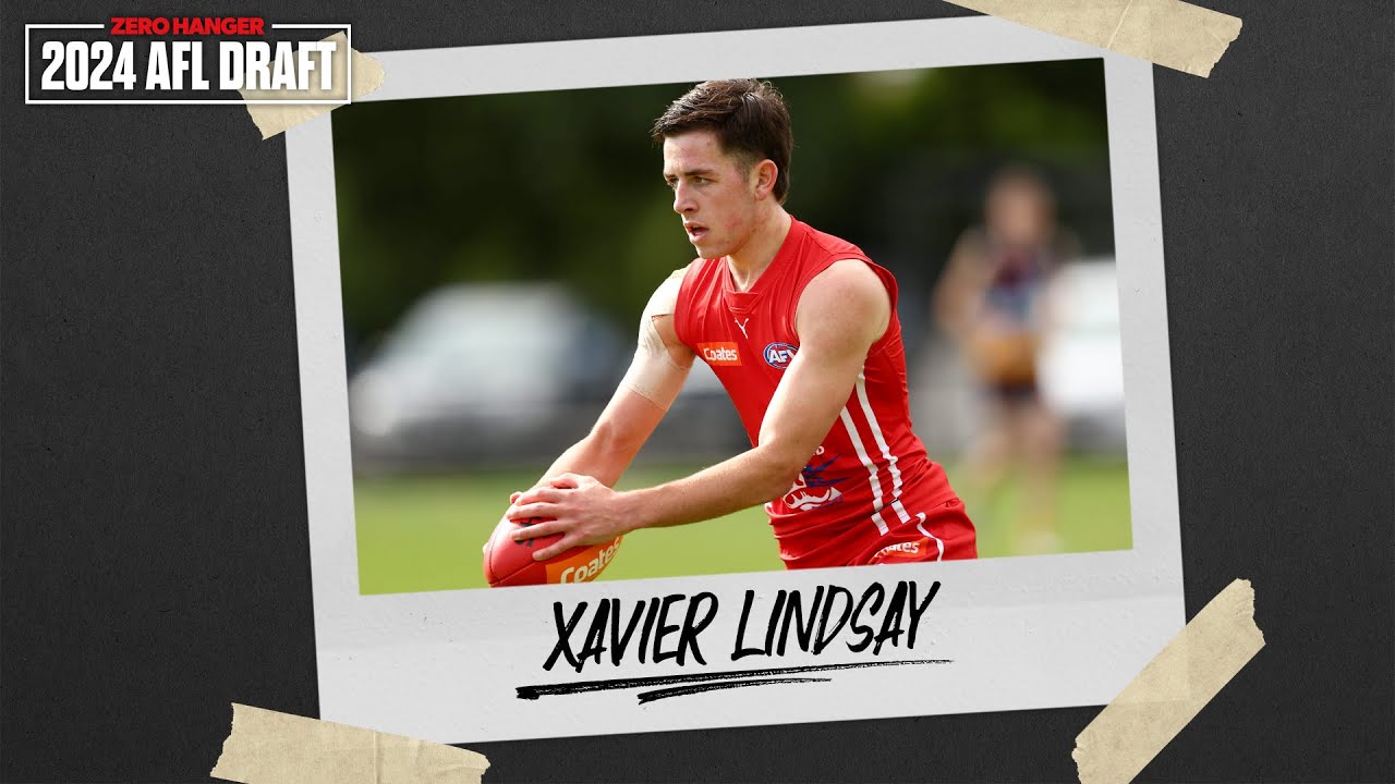 Xavier Lindsay - 2024 AFL Draft Prospect | Zero Hanger TV - YouTube