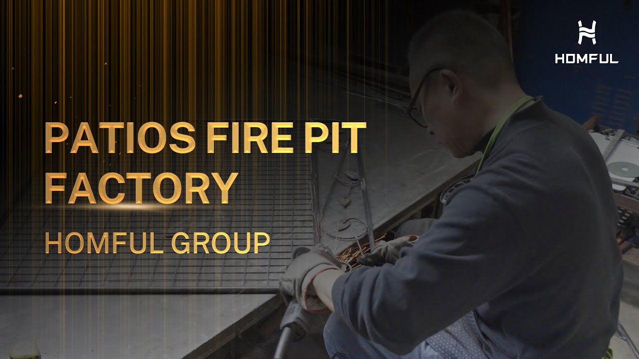 Homful Group Patios Fire Pit Factory - YouTube