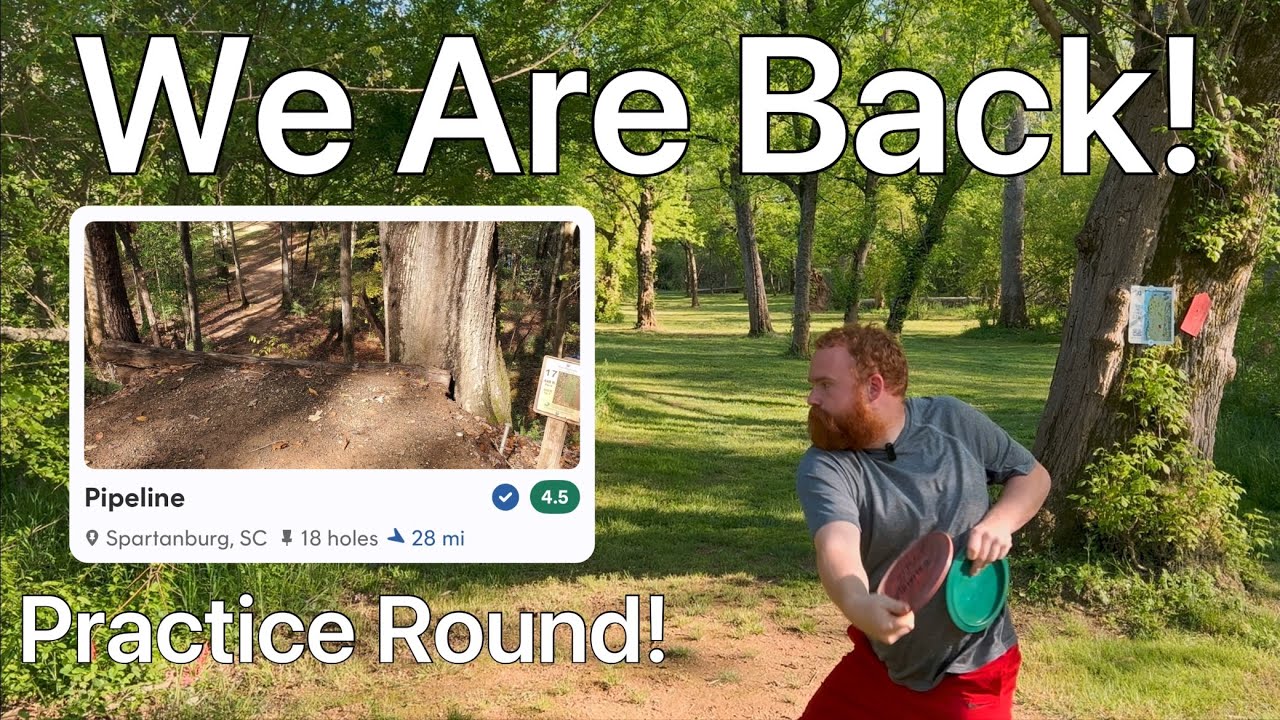Pipeline Disc Golf Course Practice Round - YouTube