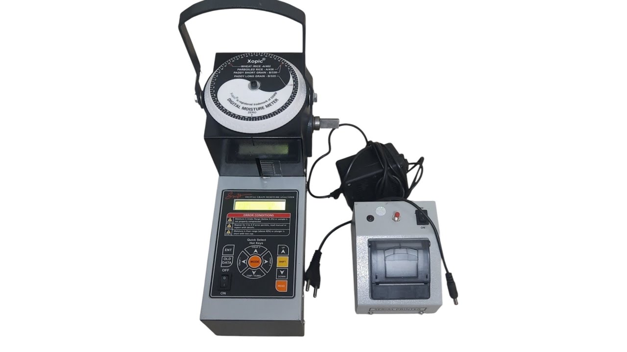 Swift & Advance Moisture Meter (With Printer, Bluetooth, Cloud, App, PC ...