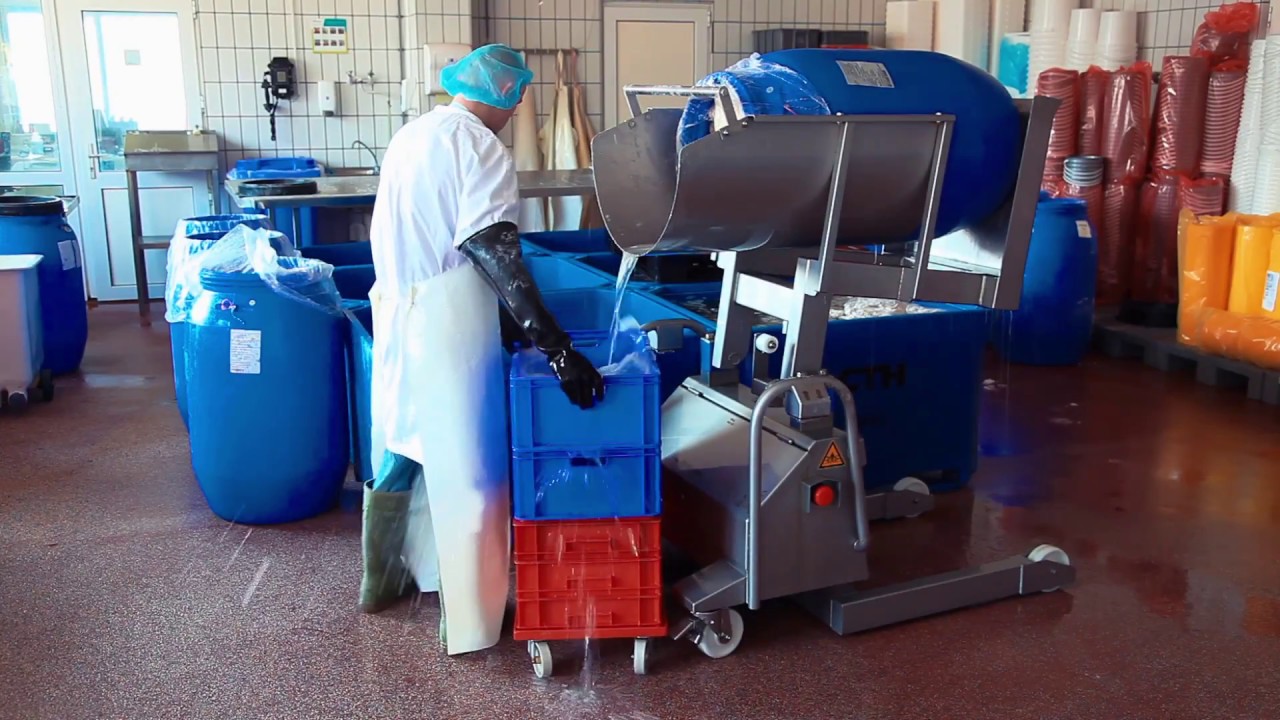 Backsaver Mobile Bin Tippers - YouTube