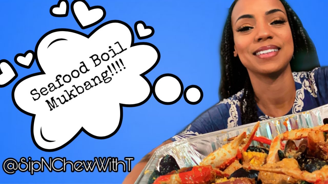 Seafood Boil Eating Show .... Lets Eat! | Mukbang - YouTube