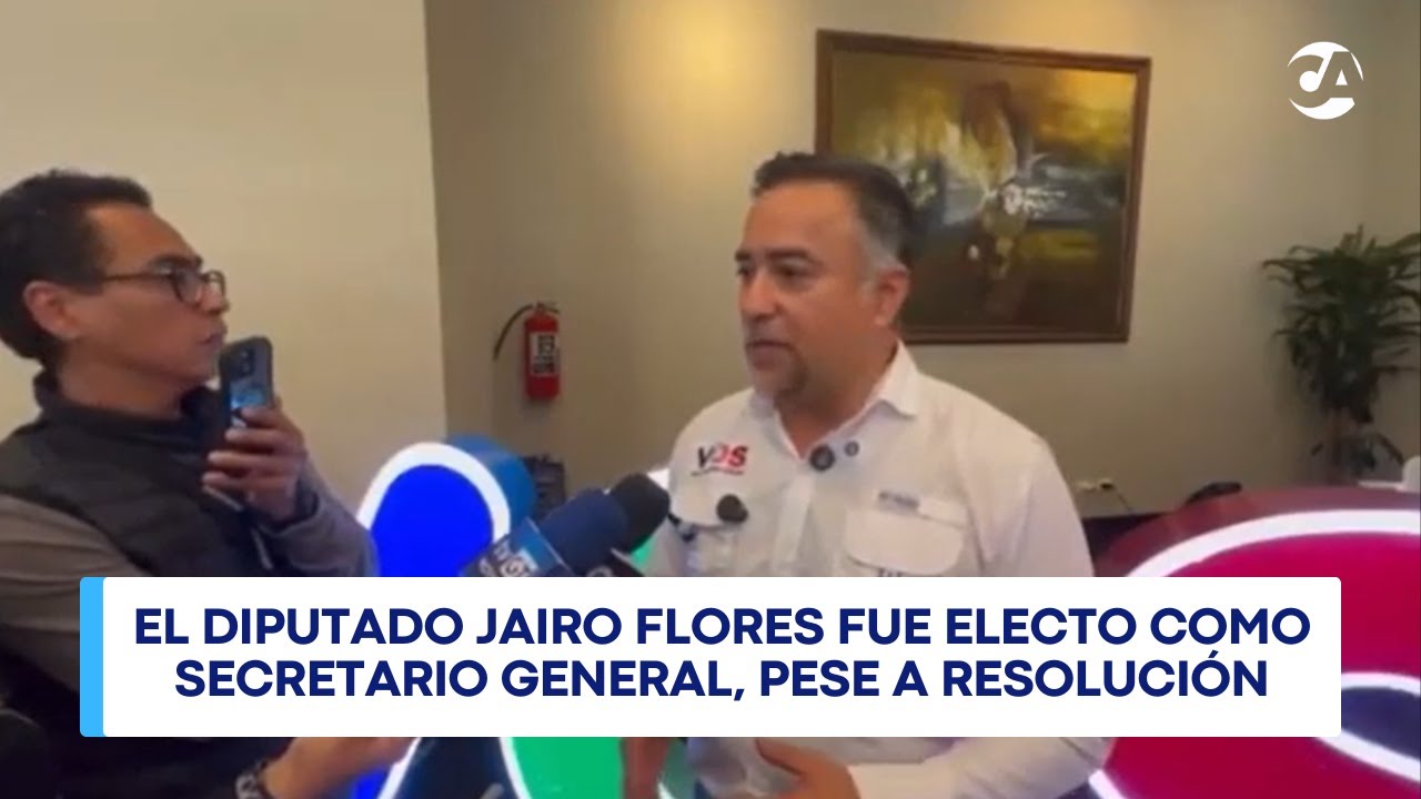 Partido VOS elige nueva dirigencia en medio de disputa legal - YouTube