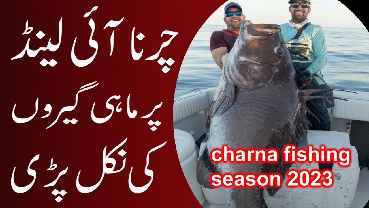 charna fishing 2023 | unique catch of 2023 fishing on karachi charna ...