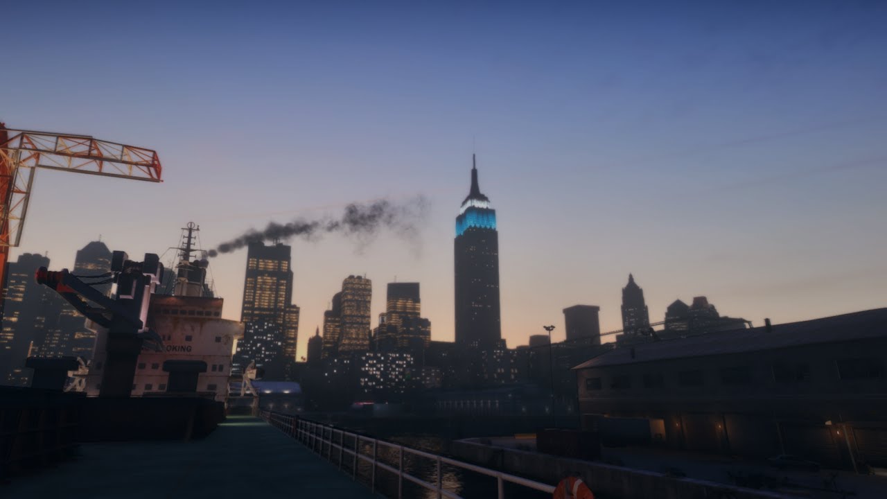 Liberty City Ambience - Port Tudor - YouTube