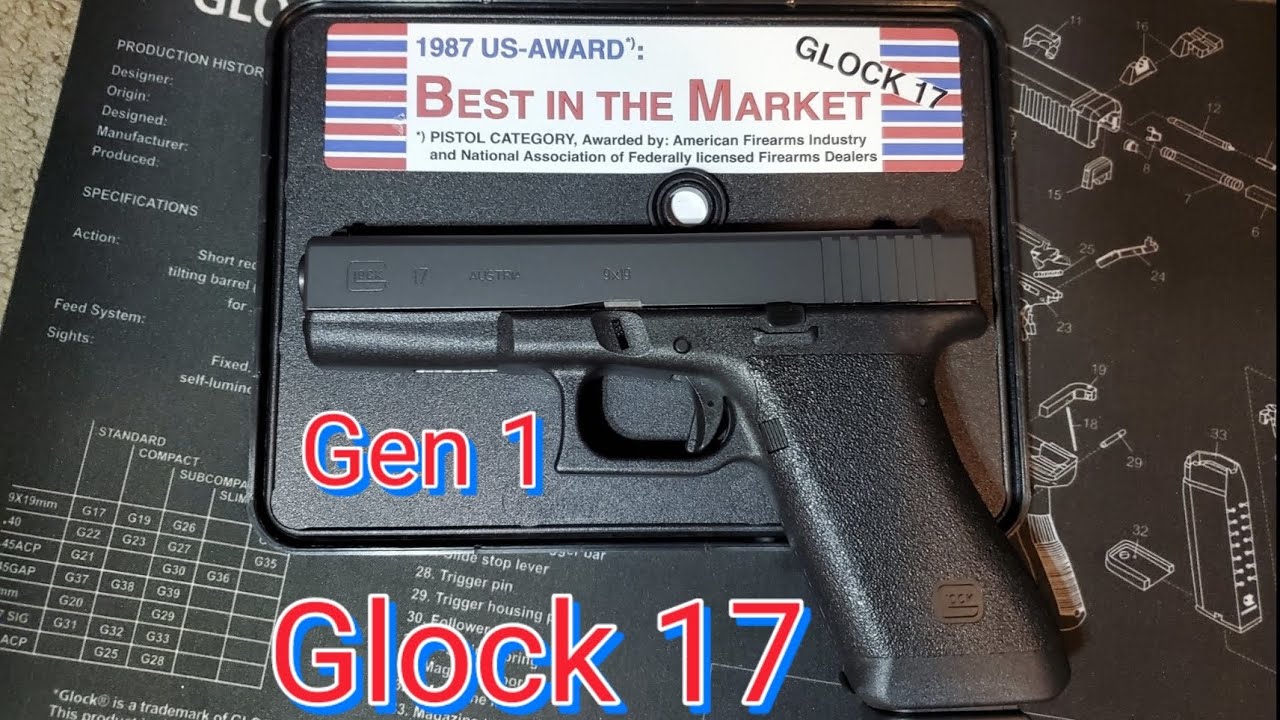 Glock 17 Gen 1 Reproduction - YouTube