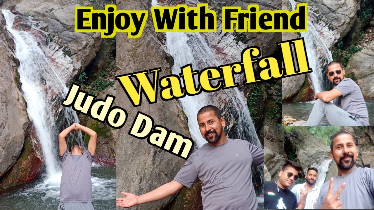 Waterfall🔥|| Enjoy With Friend ️|| Judo Dam ||#dailyvlog #waterfall # ...