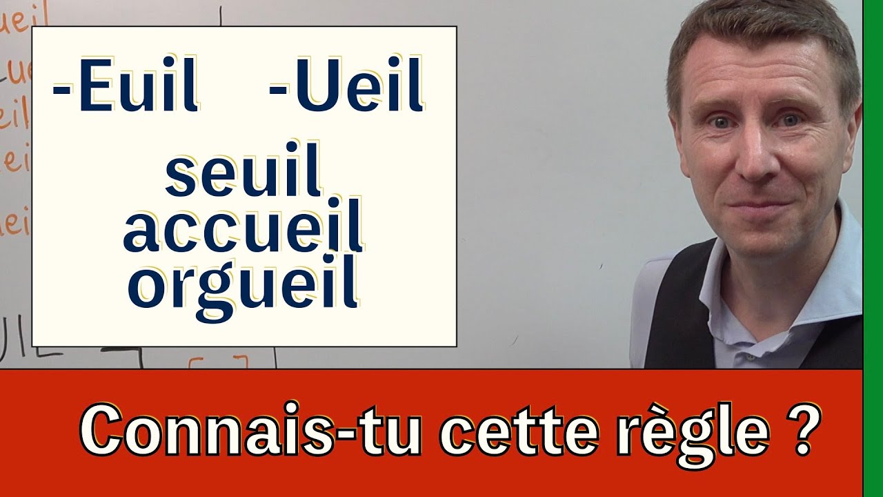 accUeil ou accEuil - Apprendre le français - orthographe - YouTube