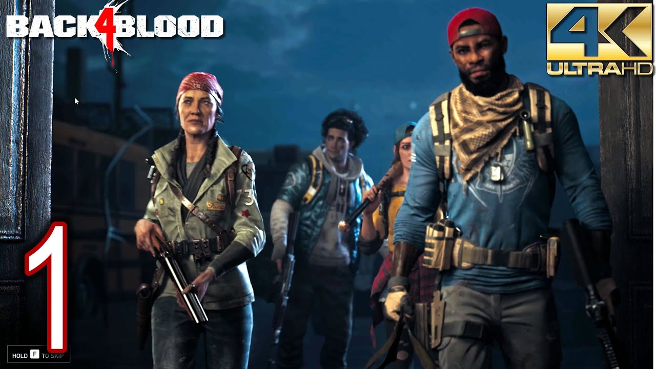 Back 4 Blood PC Playthrough - Part 1 - Act 1: The Devil's Return - 1 ...