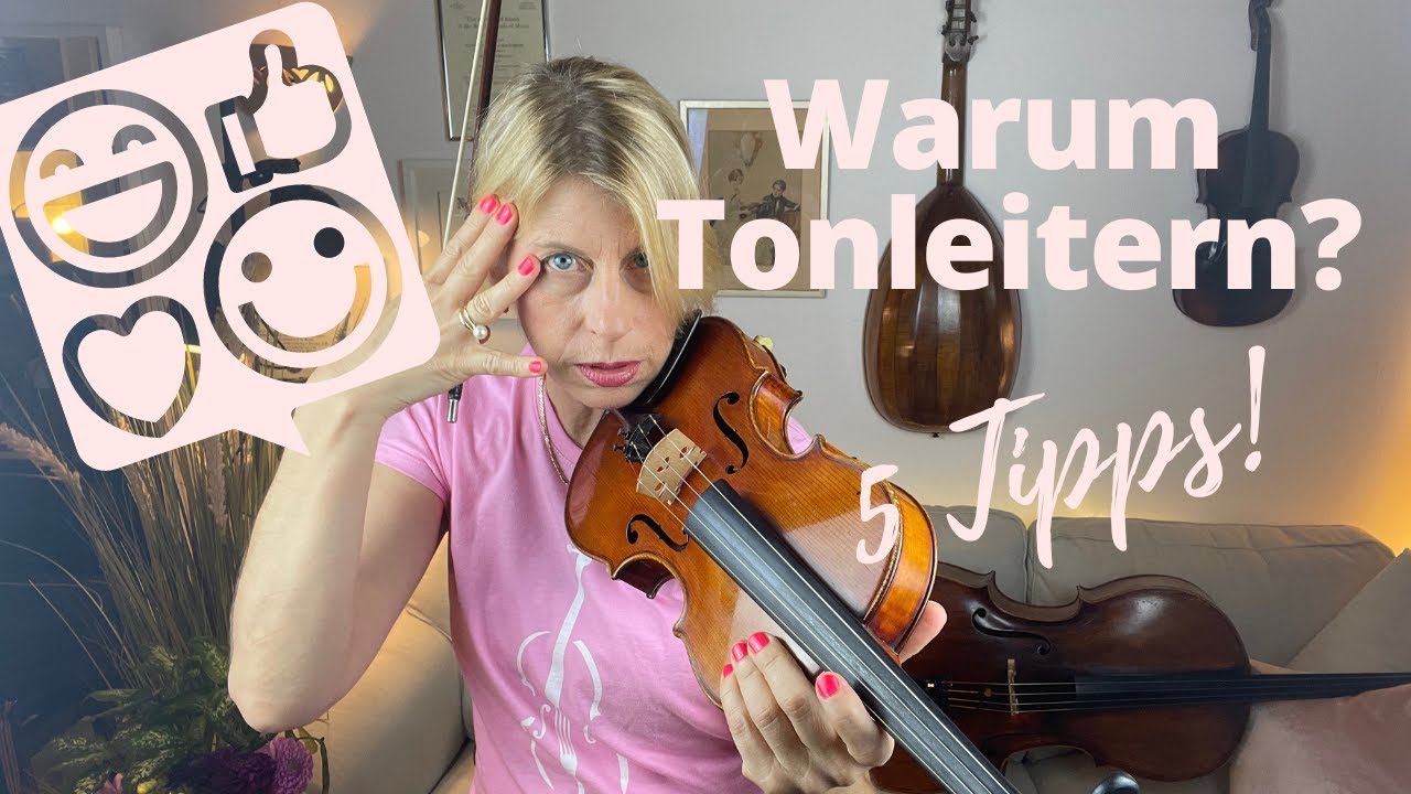 Warum Tonleitern spielen auf der Geige 🎻🌸 wichtig ist - 5 Tipps für den ...