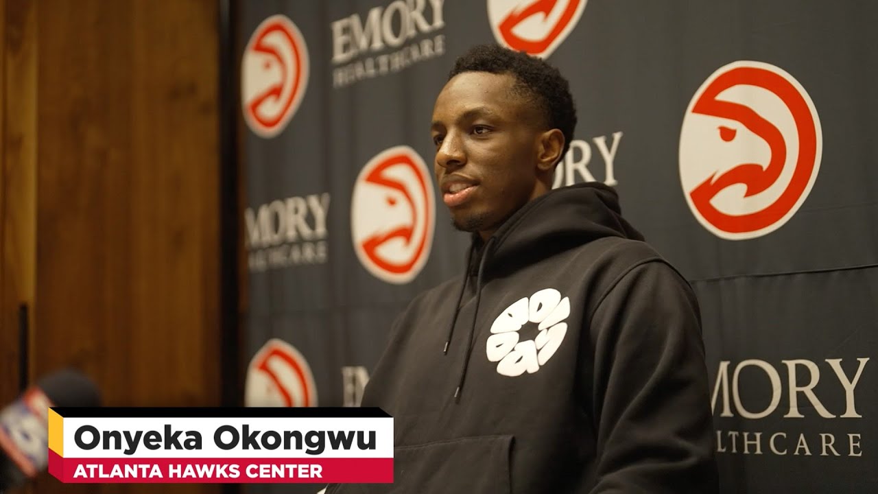 Onyeka Okongwu Atlanta Hawks 2021-22 Season Exit Interview - YouTube