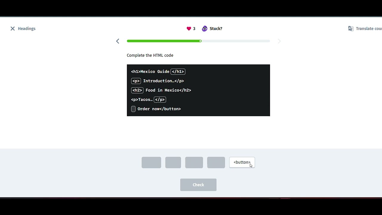 Headings | Coding Foundations | Sololearn - YouTube