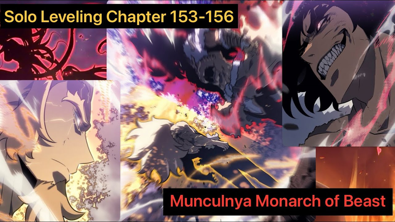Solo leveling Chapter 153-156 || Munculnya Monarch Of Beast di Korea ...