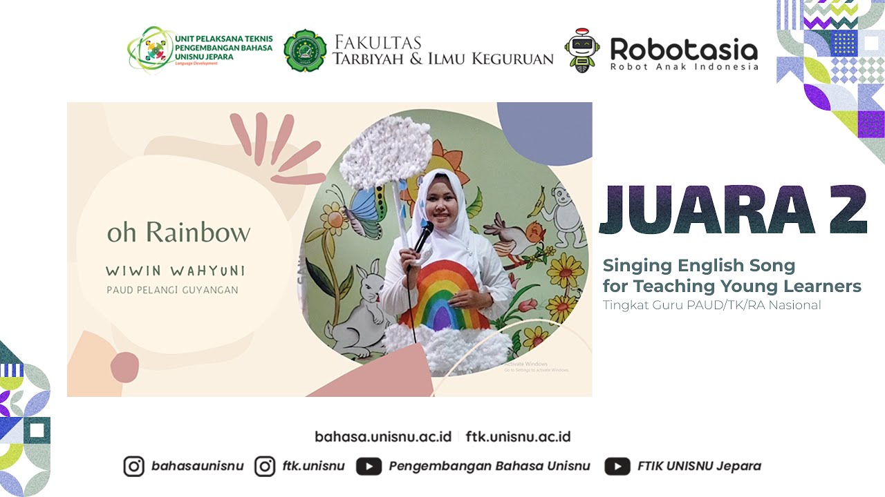 JUARA 2 - Singing English Song for Teaching Young Learners - YouTube